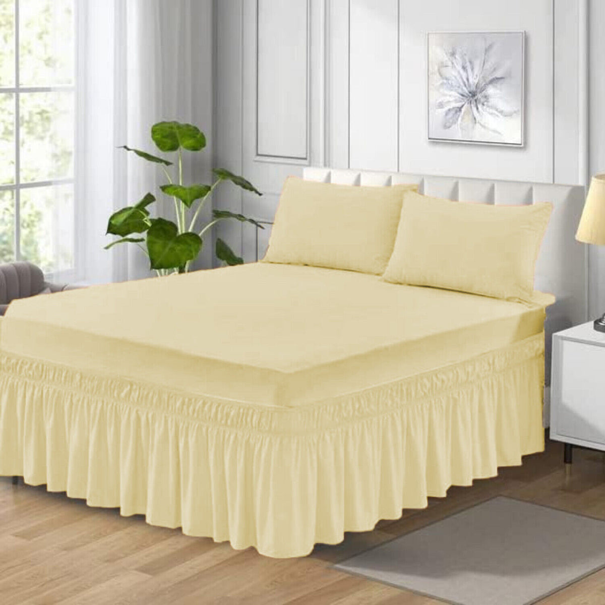 Plain Dyed FITTED VALANCE SHEET – Polotextile