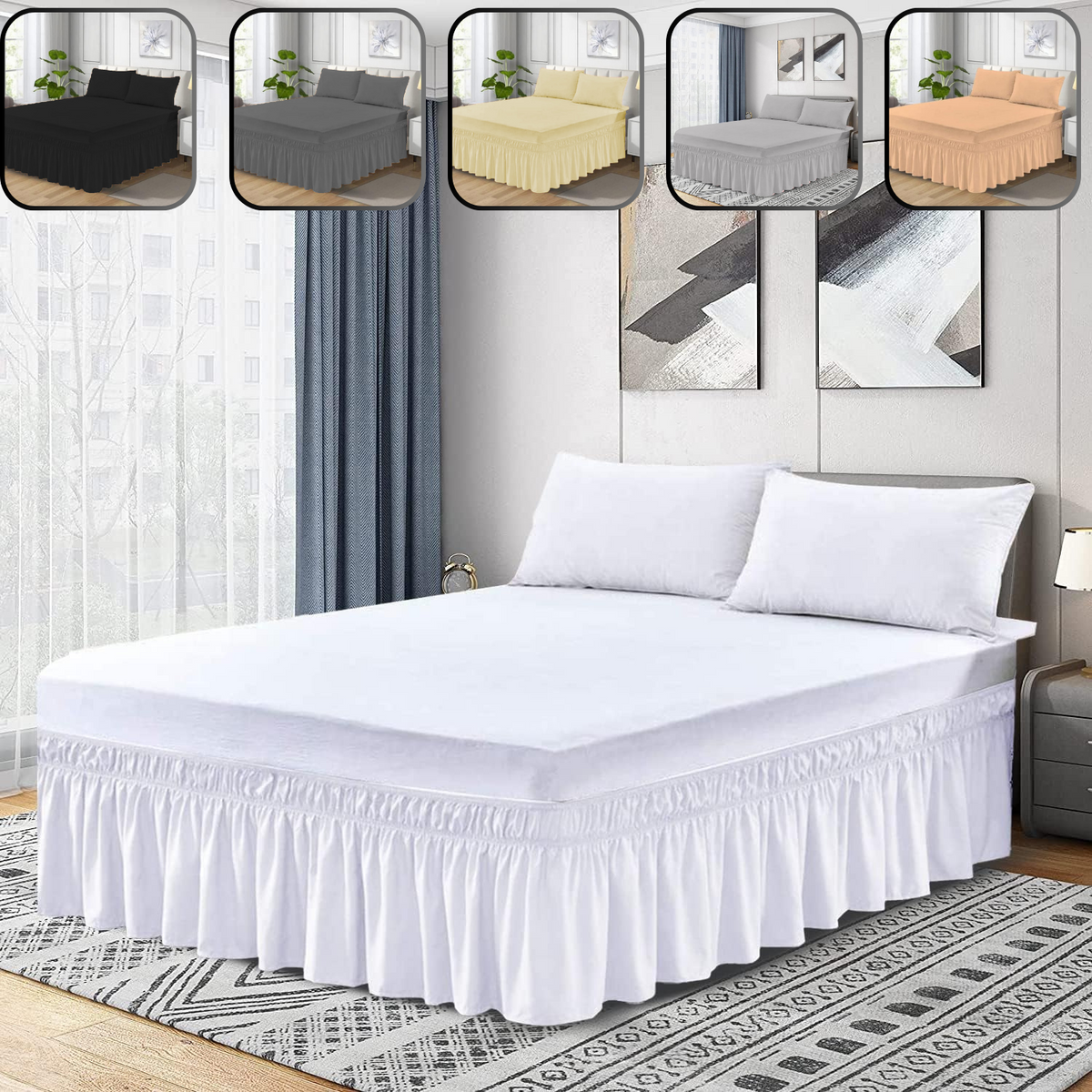 Plain Dyed FITTED VALANCE SHEET – Polotextile